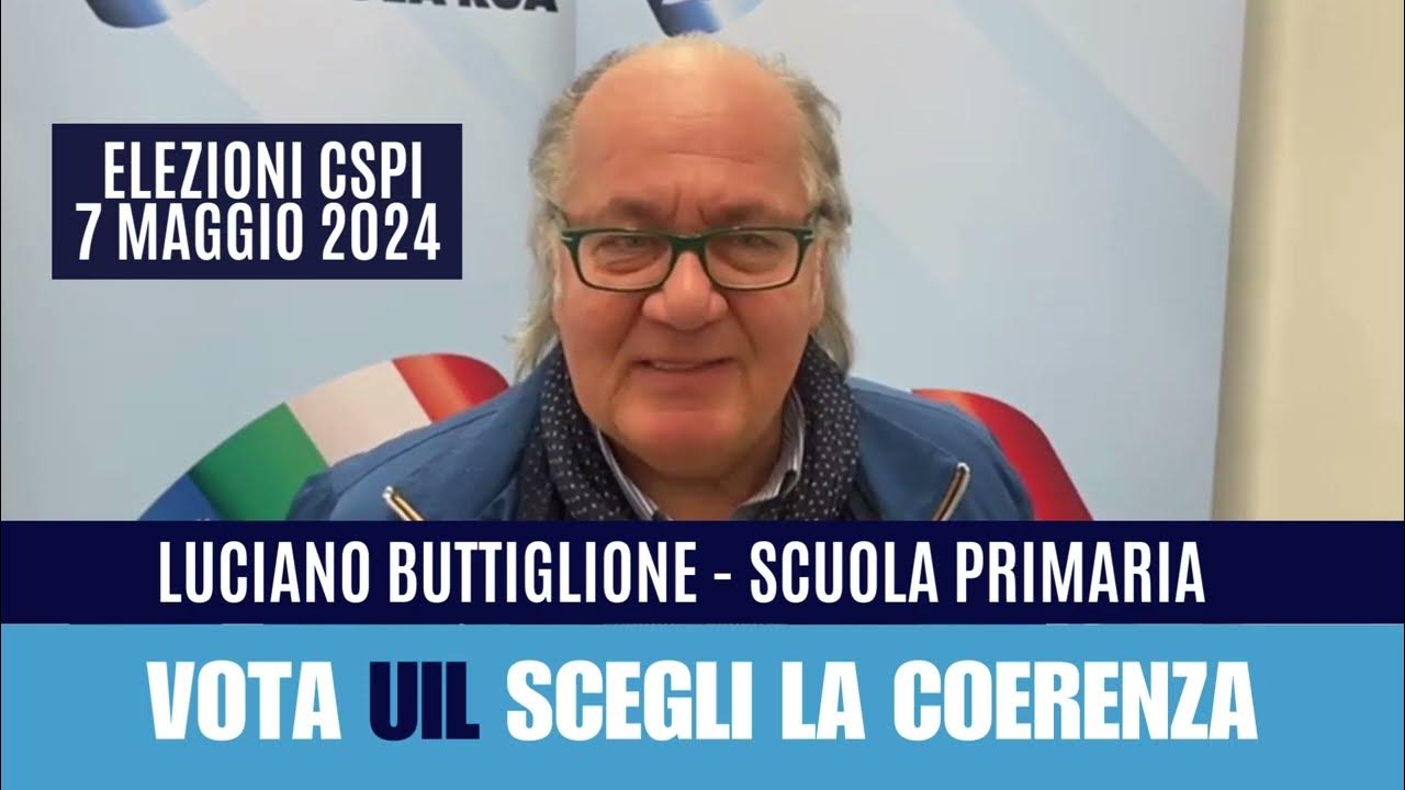ELEZIONI CSPI - Diamo voce ai nostri candidati. Luciano Buttiglione ...