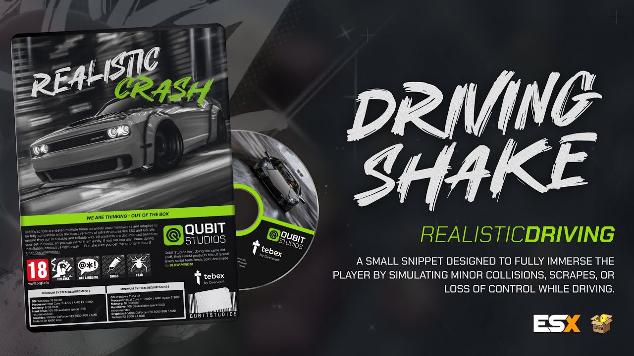 FiveM Driving Shake Effect - Standalone - YouTube