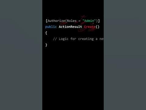 What is Authorization filter in MVC ? - YouTube