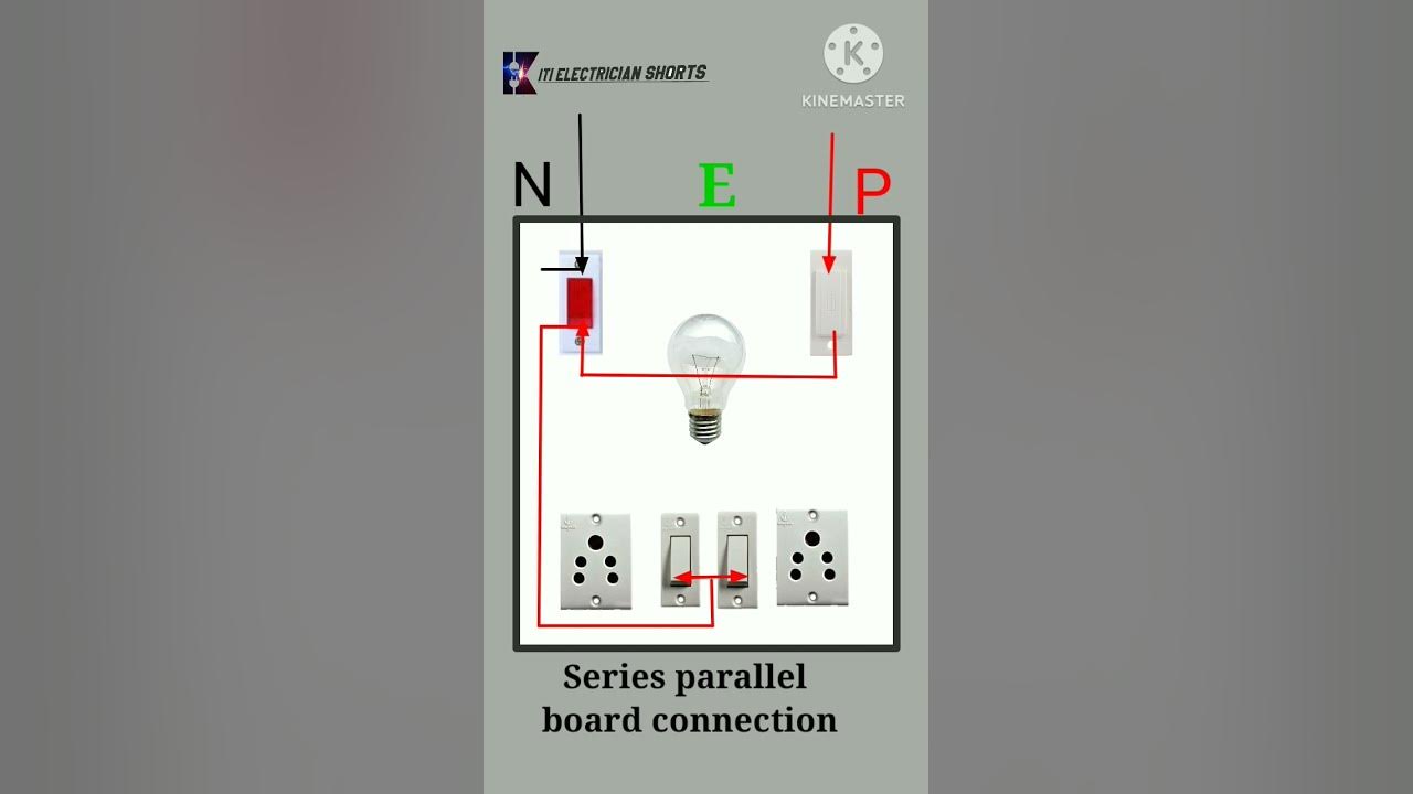 Series parallel testing board connection|| ITI fun. #shortsvideo - YouTube