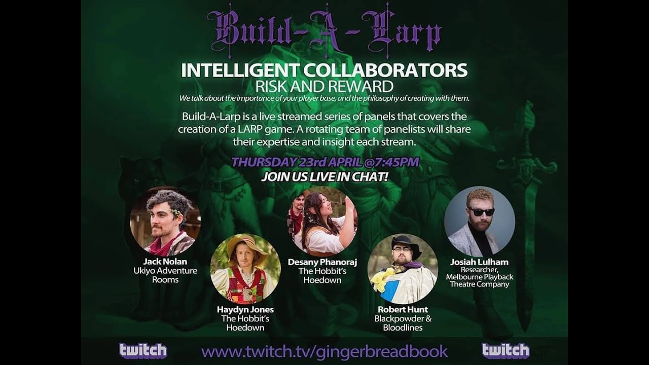 Build-A-LARP: Intelligent Collaborators | Risk & Reward - YouTube