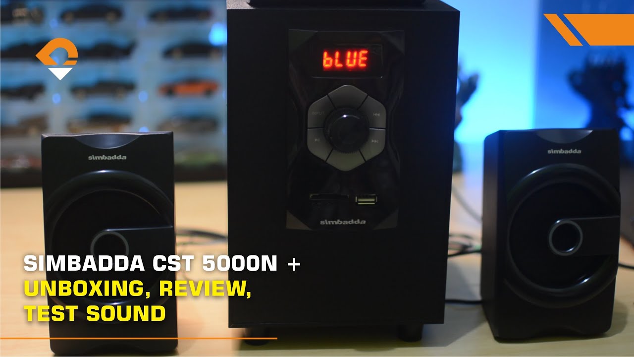 Review Speaker Simbadda CST 5000 N Plus Dan Test Suara - YouTube