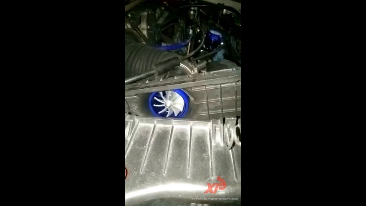 Ultra Turbo jet spiral intake on proton wira - YouTube