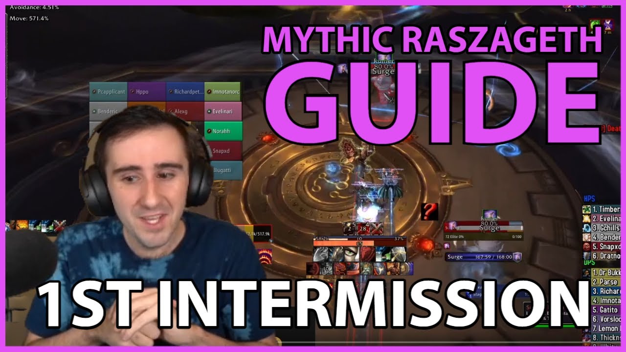 Raszageth Mythic Intermission 1 Guide - YouTube