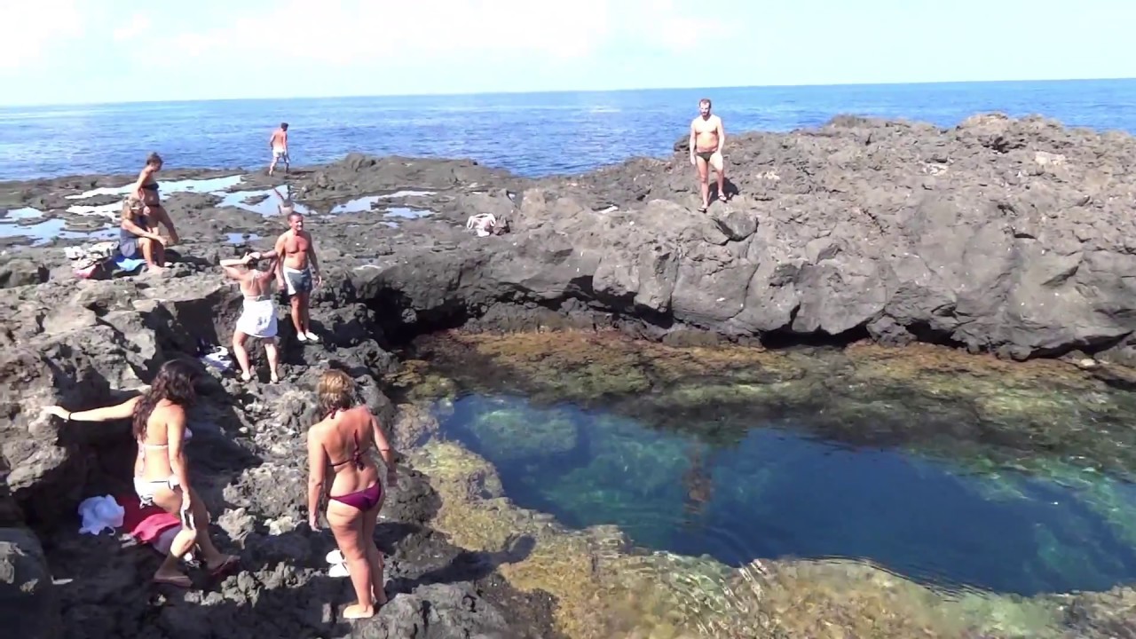 Piscina Naturale di Linosa - YouTube