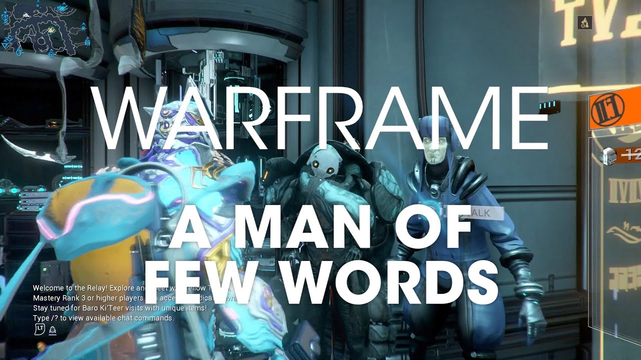 A Man Of Few Words - Full Campaign Walkthrough - Warframe - YouTube