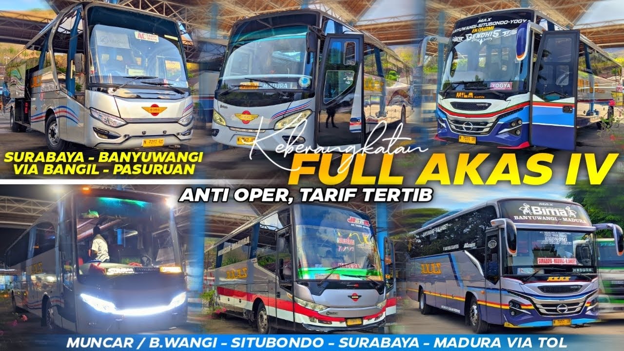 SLAH RAPET🔥FULL Keberangkatan AKAS IV diterminal Sritanjung || 2025 ...