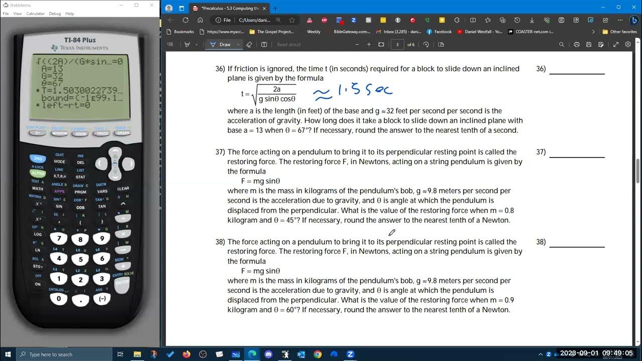 5.3 Model and Solve Applied Problems Involving Right Triangles (Part 1) - YouTube