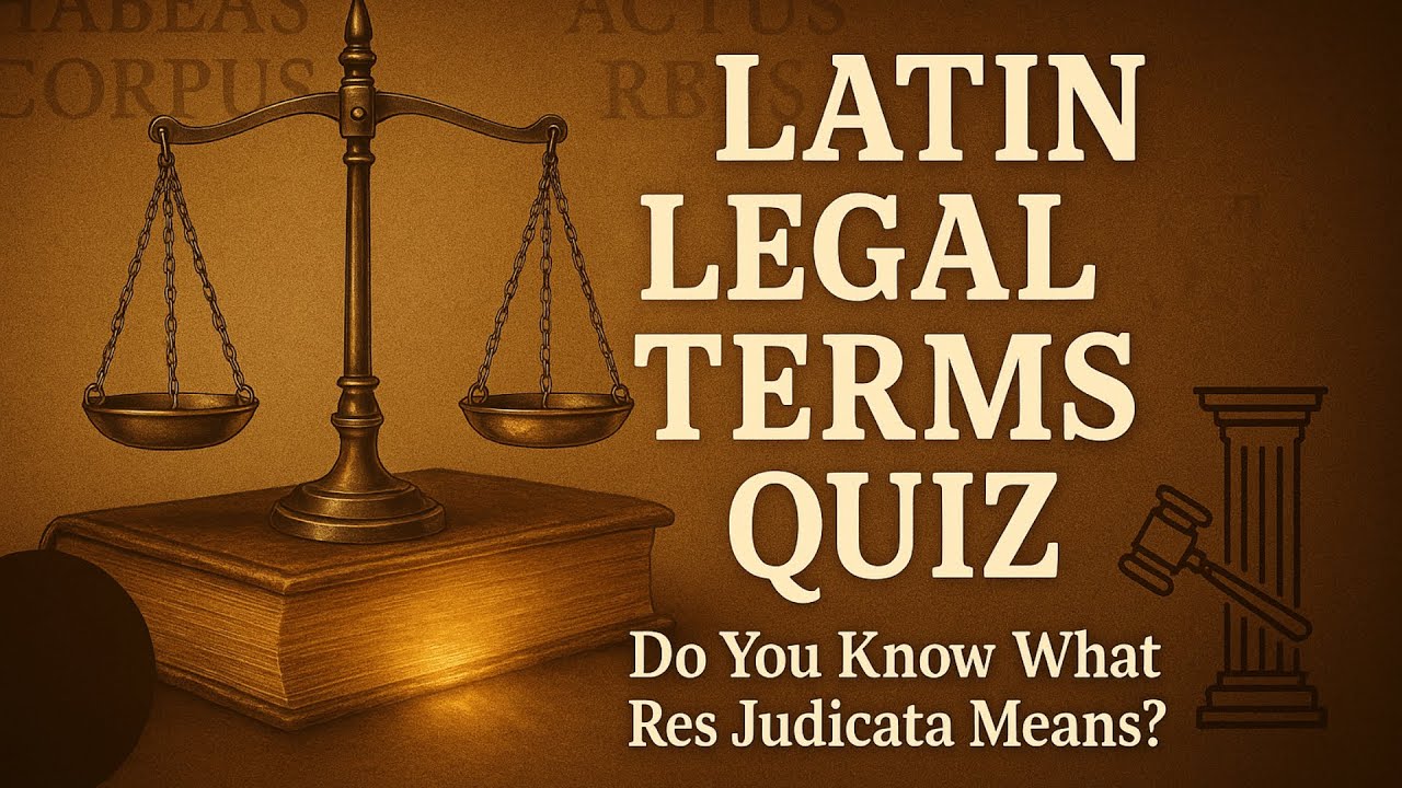 50 Essential Latin Legal Terms You Must Know. Courtroom Quiz Challenge ...