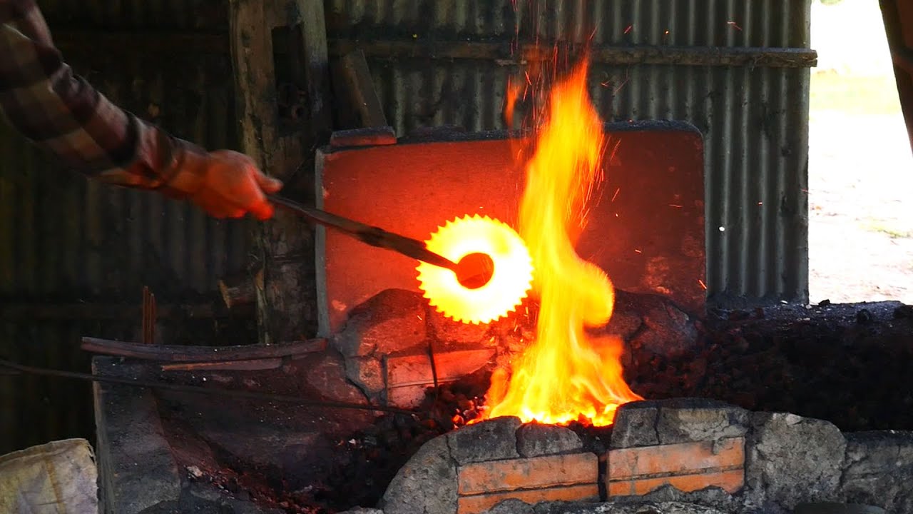 Sword Making- Forging Ninja Sword - YouTube
