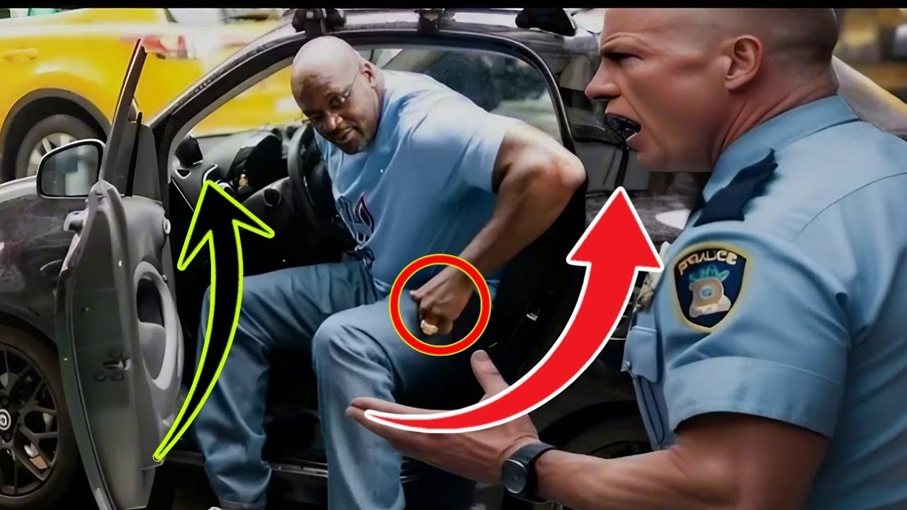Police Officer Pulls Over Big Shaq and Instantly Regrets It - YouTube