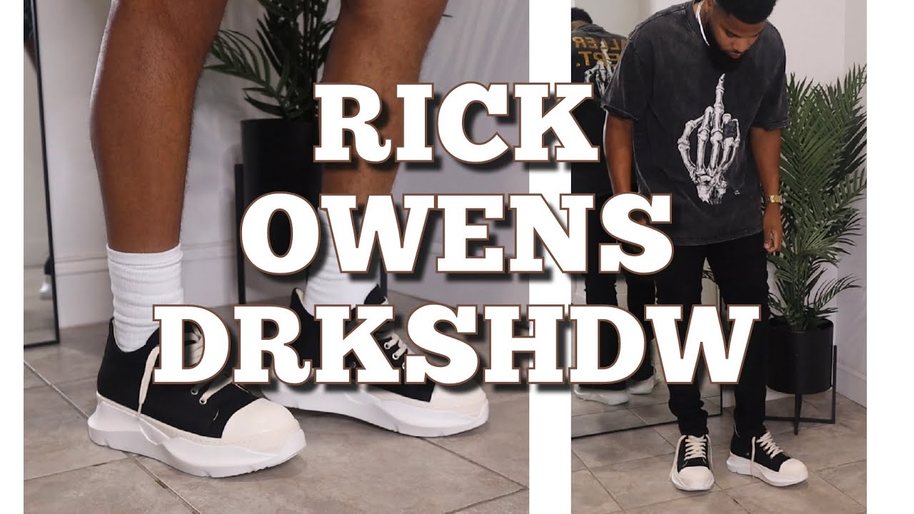 HOW TO STYLE RICK OWNES DRKSHDW - YouTube
