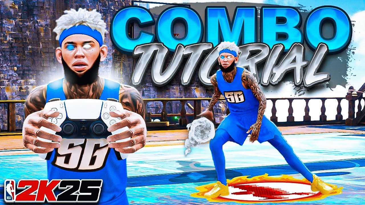 #1 COMP COMBO DRIBBLE TUTORIAL w/HANDCAM in NBA 2K25! NEW FASTEST ...
