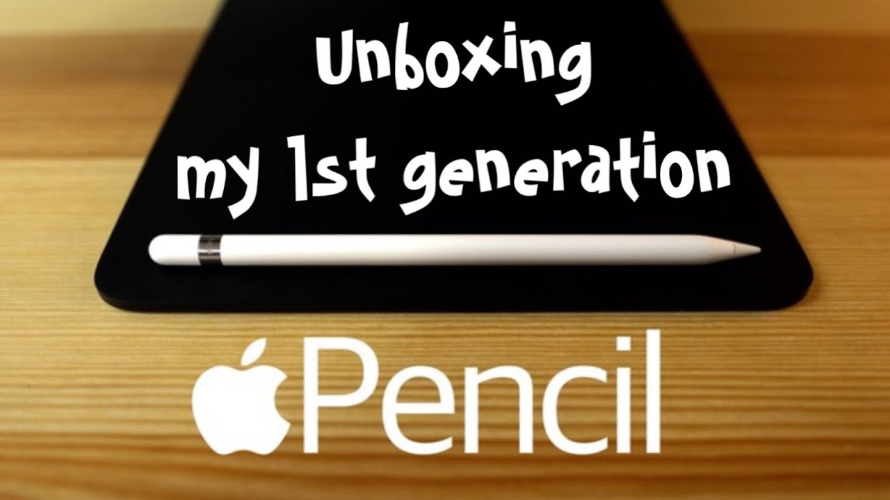 Unboxing my iPencil (first generation) - YouTube