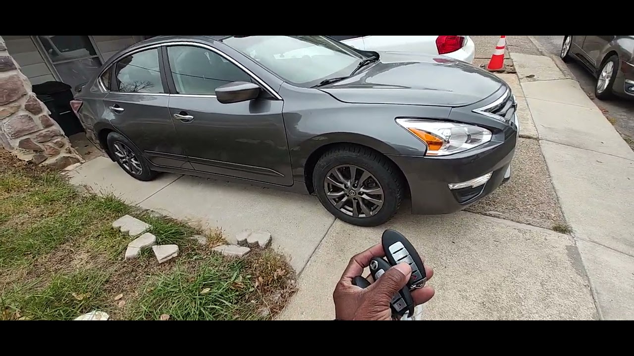 2015 Nissan Altima Remote Car Starter - YouTube