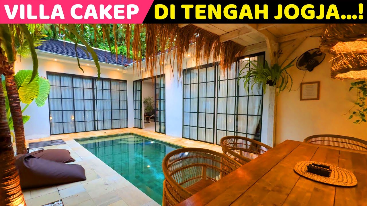JOGJA LAGI MUSIM VILLA CAKEP...! Jogja Life Villas Review | Villa bagus di Jogja - YouTube