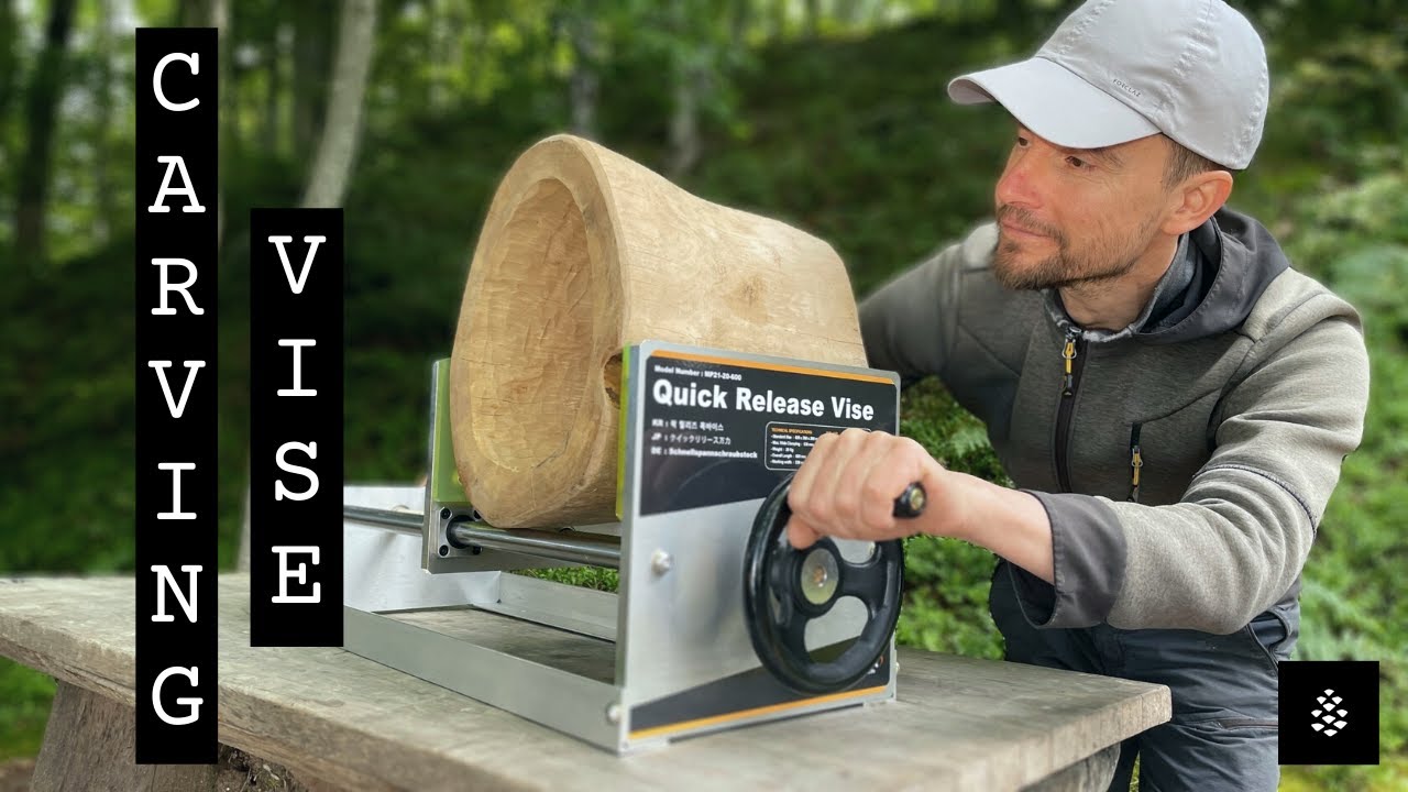Unboxing MANPA Quick Release Vise for Carving + Assembling + How to Use ...