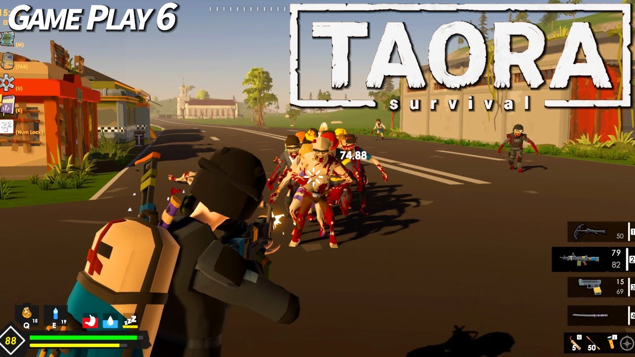 [Taora Beginning] オープンワールドゾンビサバイバルゲーム 06 - YouTube