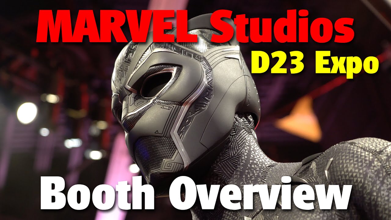 Marvel Studios Booth Overview | D23 Expo 2017 - YouTube