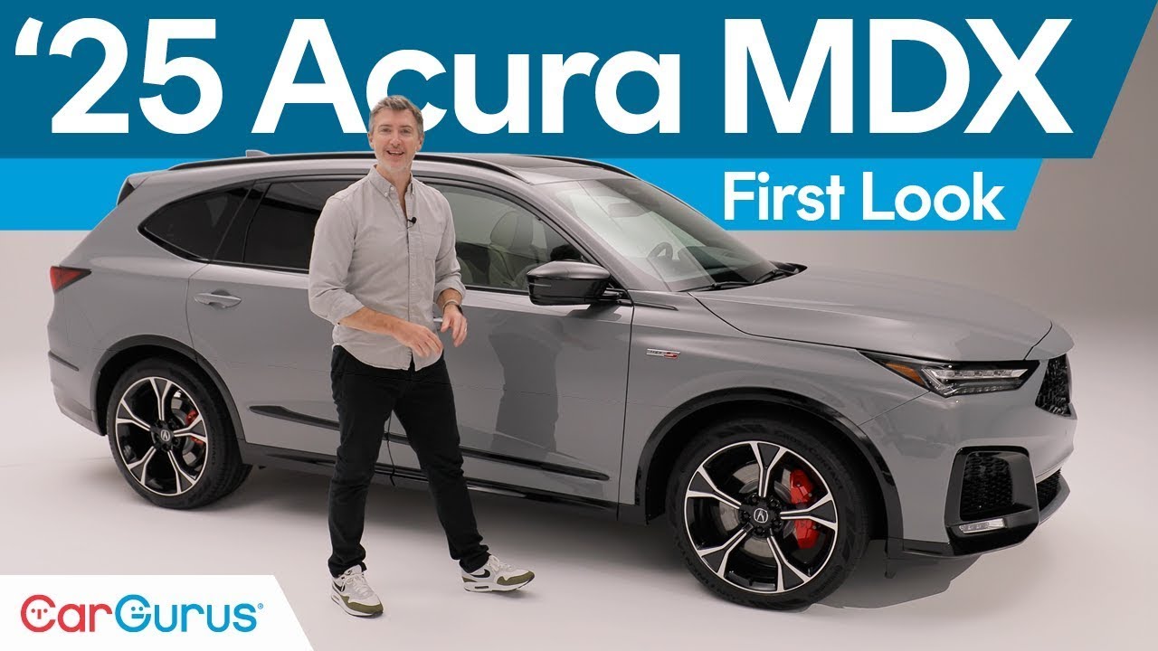 2025 Acura MDX: First Look at the Refreshed MDX - YouTube