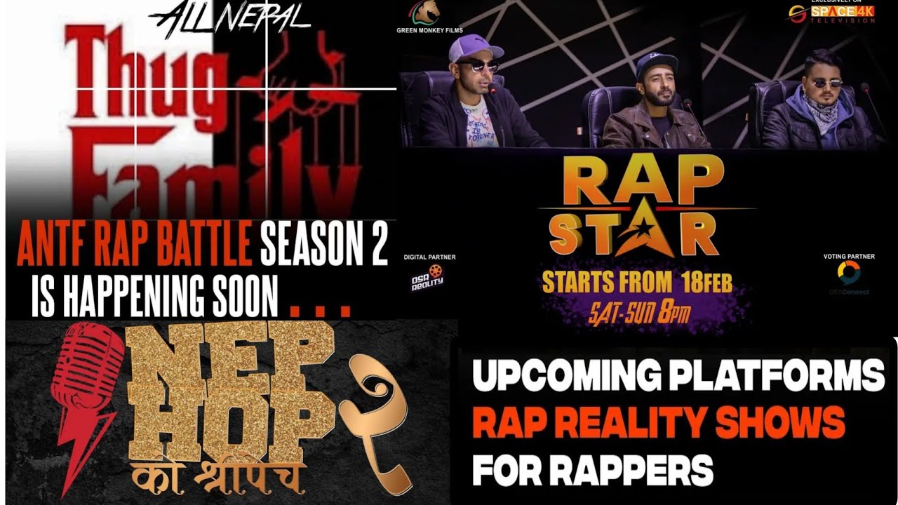 NEPALI UPCOMING PLATFROM RAP REALITY SHOWS FOR RAPPERS | NEPHOP KO ...