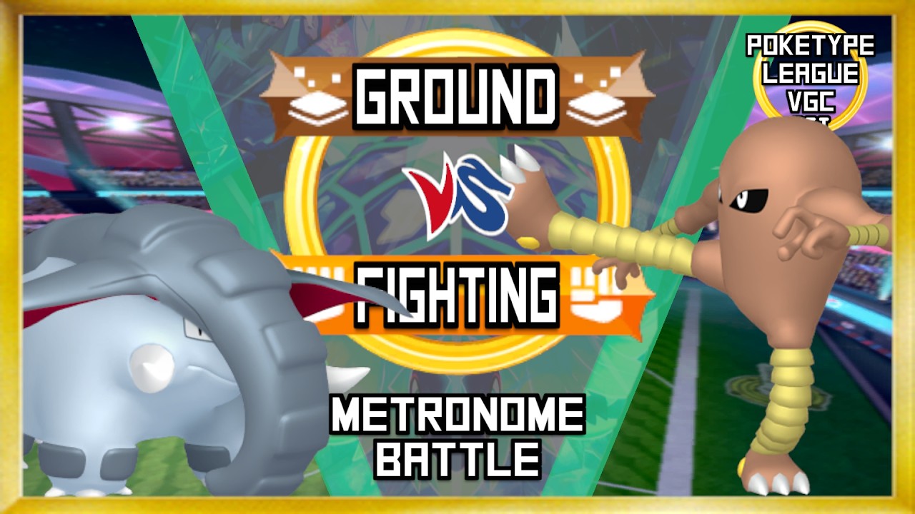 GROUND TYPES vs FIGHTING TYPES! Who Wins this Pokemon METRONOME Battle ...