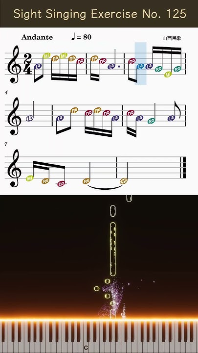 Daily Sight-Singing Exercise No.124 | Beginner: Syncopation - YouTube