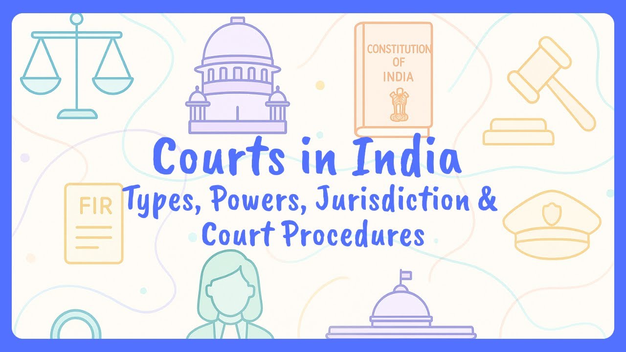 Courts in India | Types, Powers, Jurisdiction & Court Procedures - YouTube