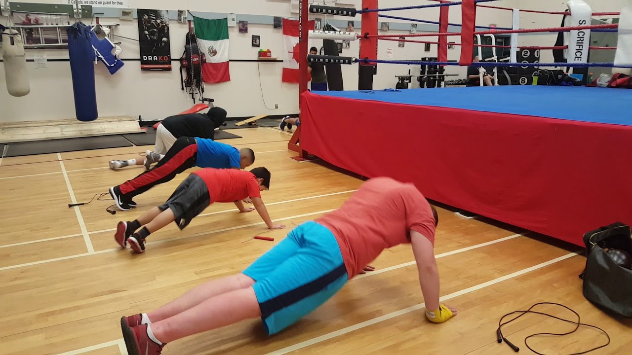 Boxing Practice In Mission At Abbotsford - Mission Boxing Club - YouTube
