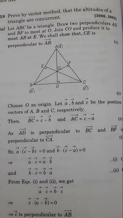 Vectors questions answers - YouTube