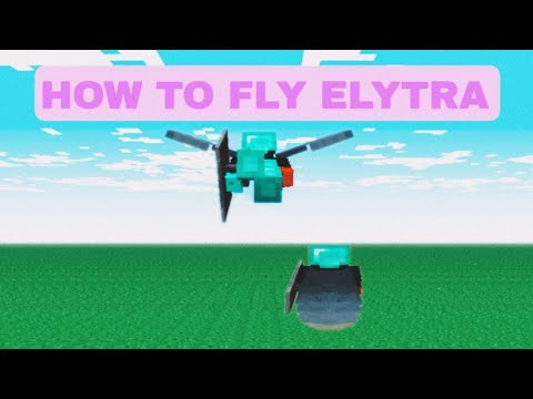 HOW TO FLY ELYTRA IN MINECRAFT PE!! 1.19😎😎😎😎 - YouTube