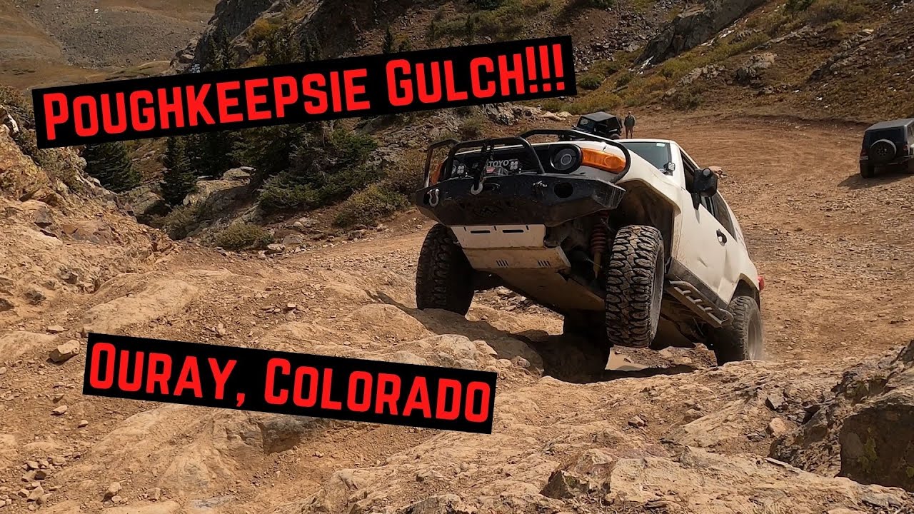 Poughkeepsie Gulch // Ouray Colorado // Toyota FJ Cruiser // JEEPS ...