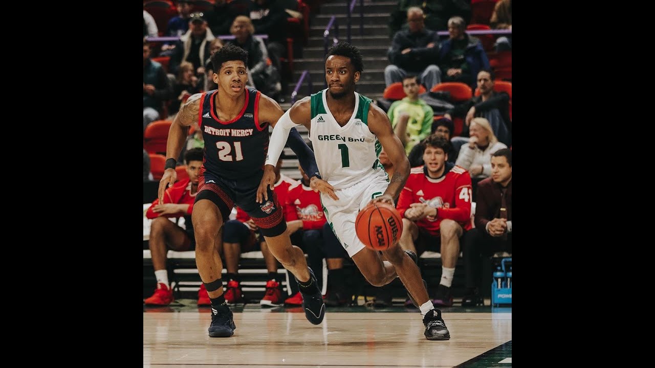 Amari Davis Highlights Green Bay vs. Detroit Mercy - 19pts, 4reb, 4ast ...