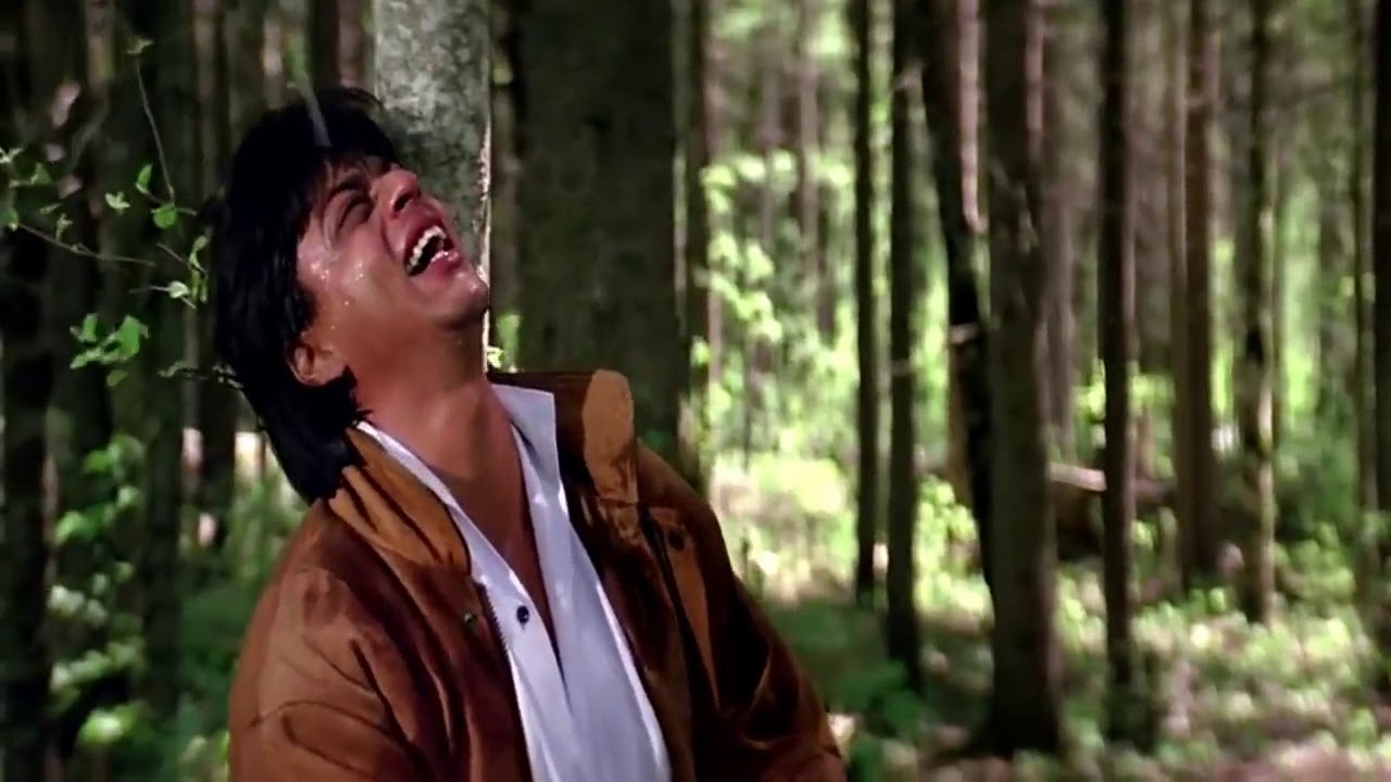Shahrukh Khan thrilling Laugh Srk mind blowing action Darr movie scenes - YouTube