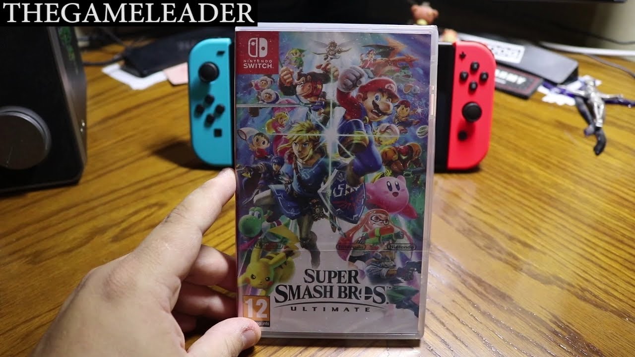 Super Smash Bros Ultimate (Nintendo Switch) - Unboxing - YouTube