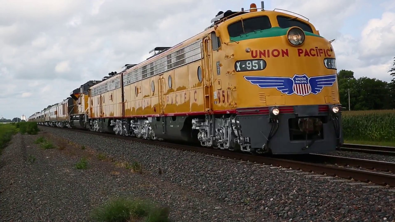 Union Pacific Museum Passenger Excursion - YouTube