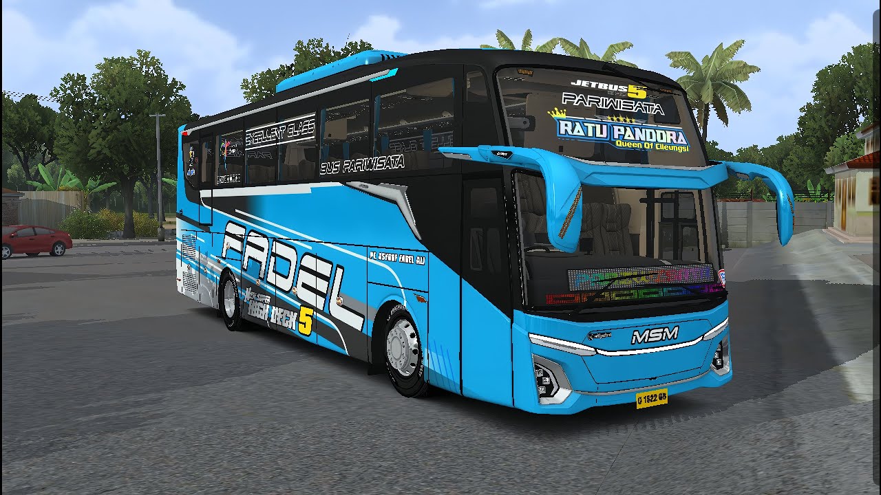 LIVERY MSM ASYROF, RATU PANDORA JETBUS 5 KP PROJECTS - YouTube