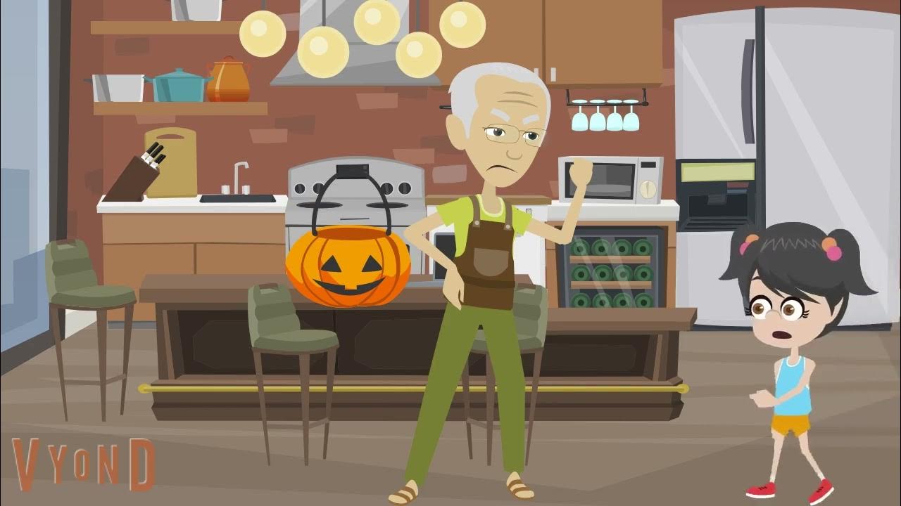 Kai Lan eats all the Halloween Candy/Grounded - YouTube