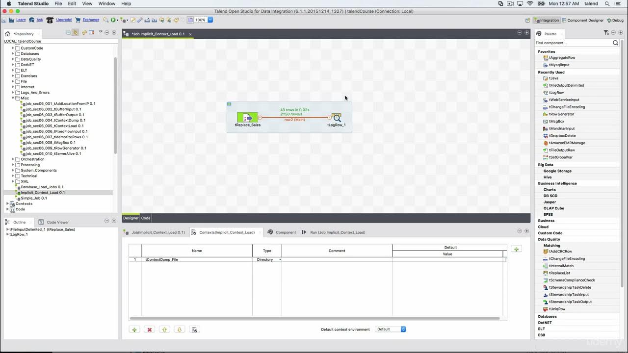 Using implicit context loading to load contexts - YouTube