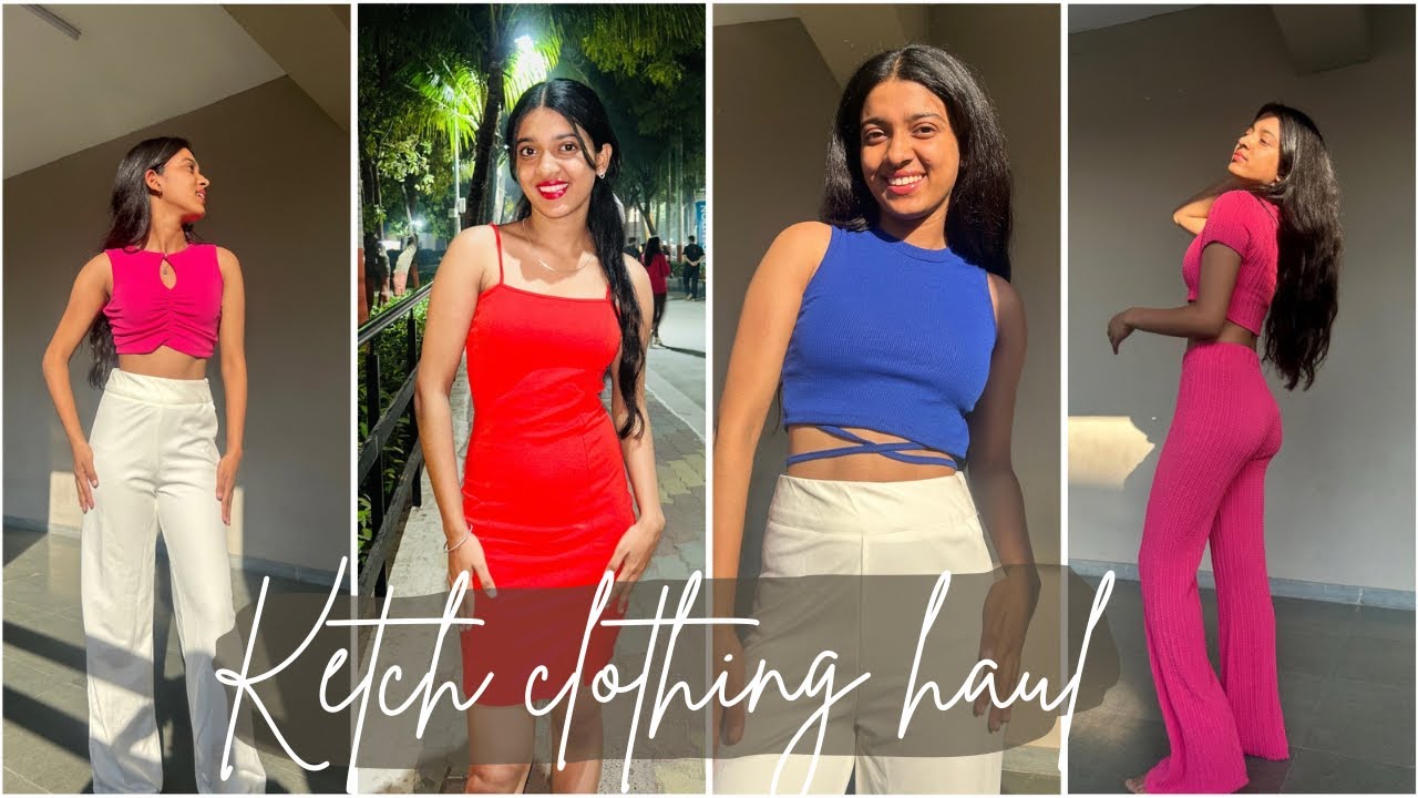 Clothing haul starting at Rs. 149 only // Ketch // Myntra haul 🍒🎀🤎 ...