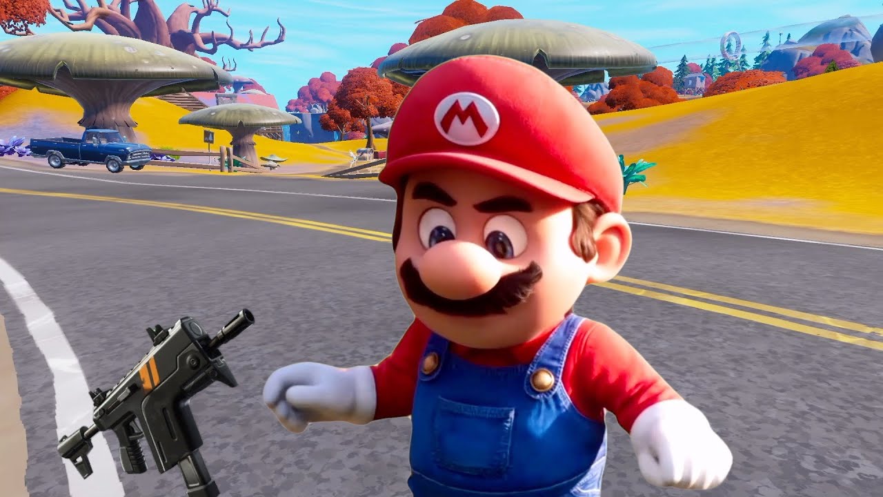 Mario Movie but It's Fortnite - YouTube