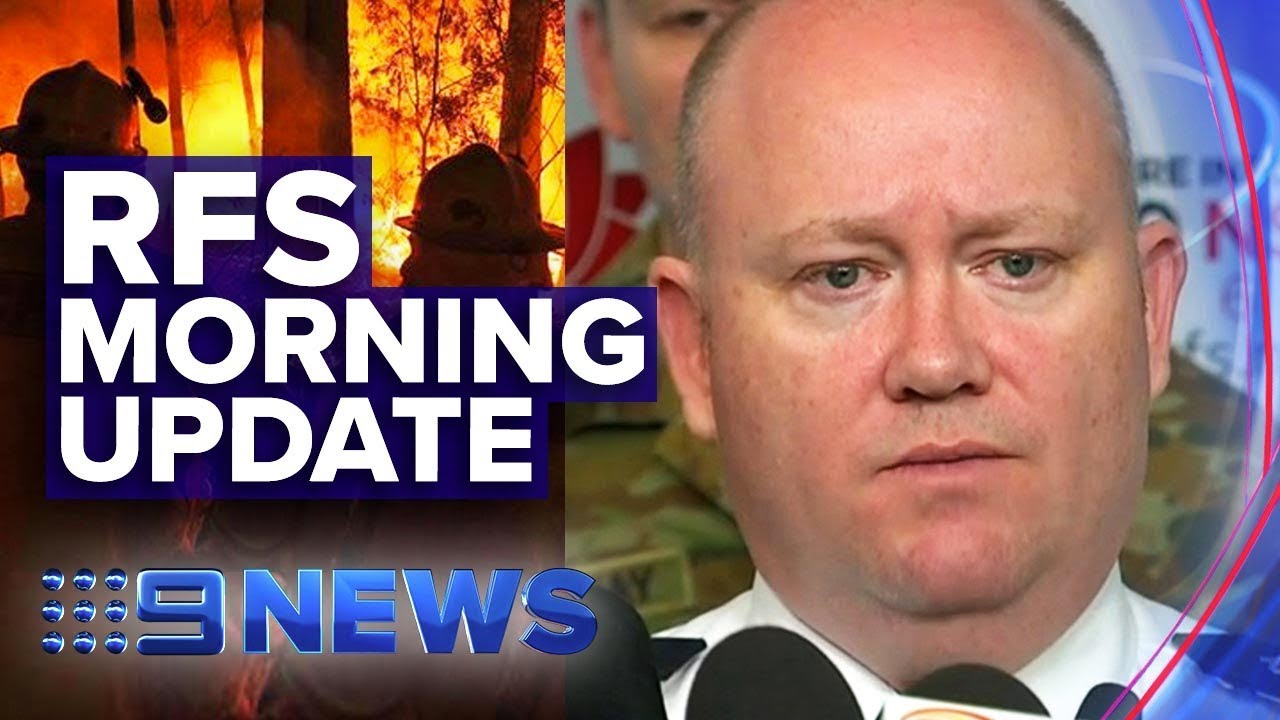 NSW Bushfires: Latest RFS fire update, warnings | Nine News Australia ...