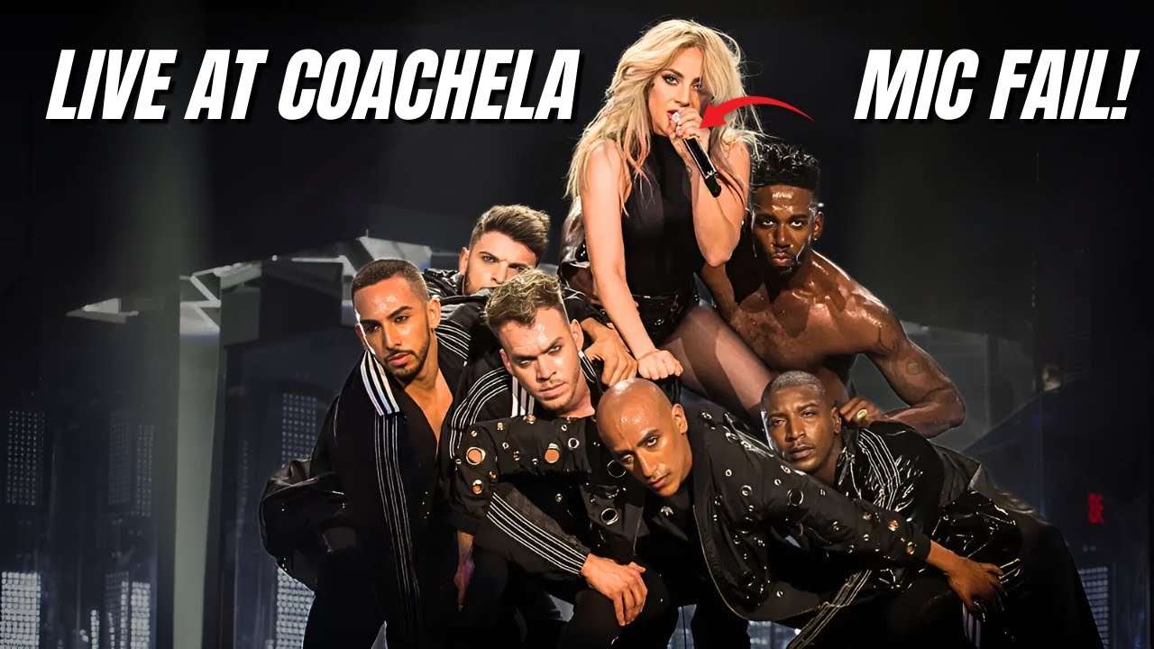 Lady Gaga’s Mic FAIL at Coachella Turns Into Her Most ICONIC Performance Ever! - YouTube