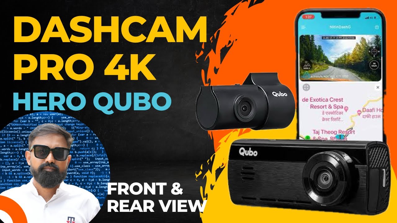 Qubo Dual Dashcam Pro 4K Unboxing Review & Installation | Best 4K Car ...