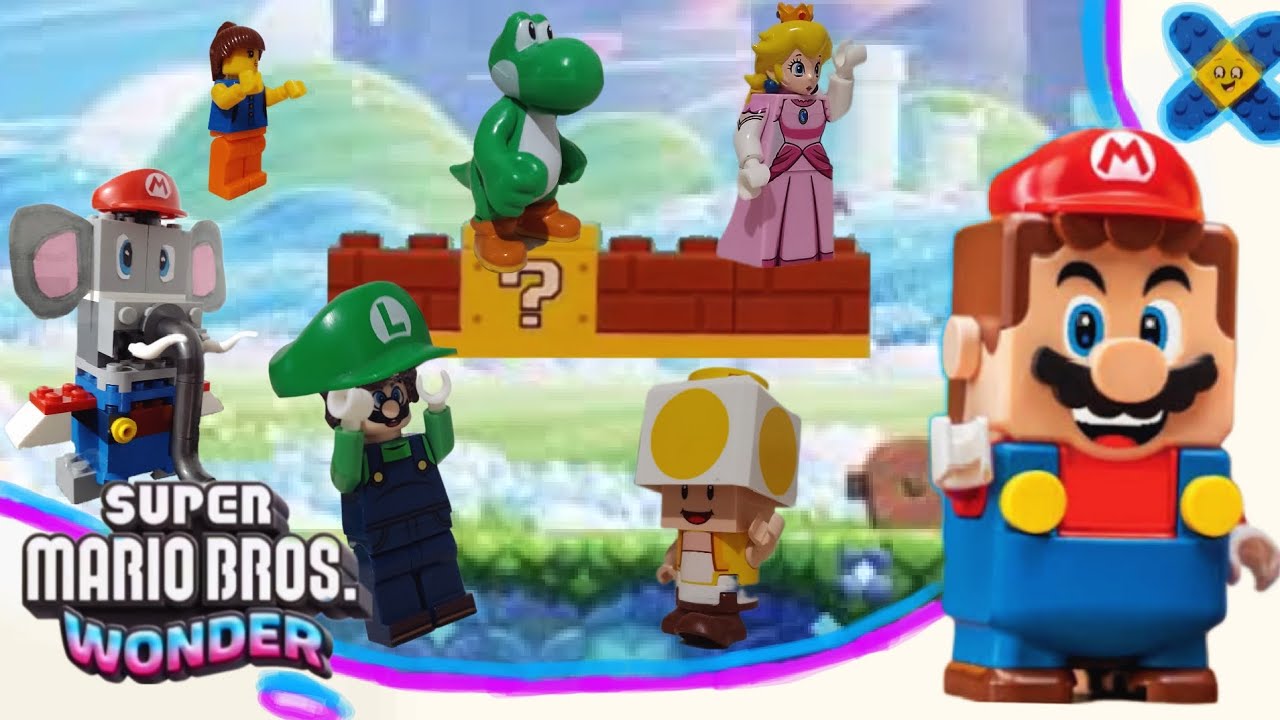 Super Mario Bros wonder tráiler en LEGO🔥👍 Mario Bros 😎 #mariowonder ...