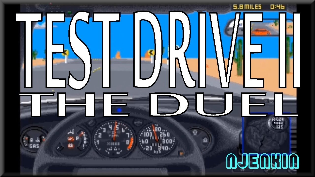 AMIGA : Test Drive II The Duel - Review Commentary and Gameplay ...