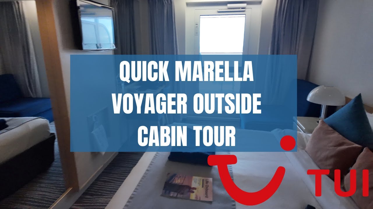 Marella Voyager Outside Cabin Tour (double balcony) - YouTube