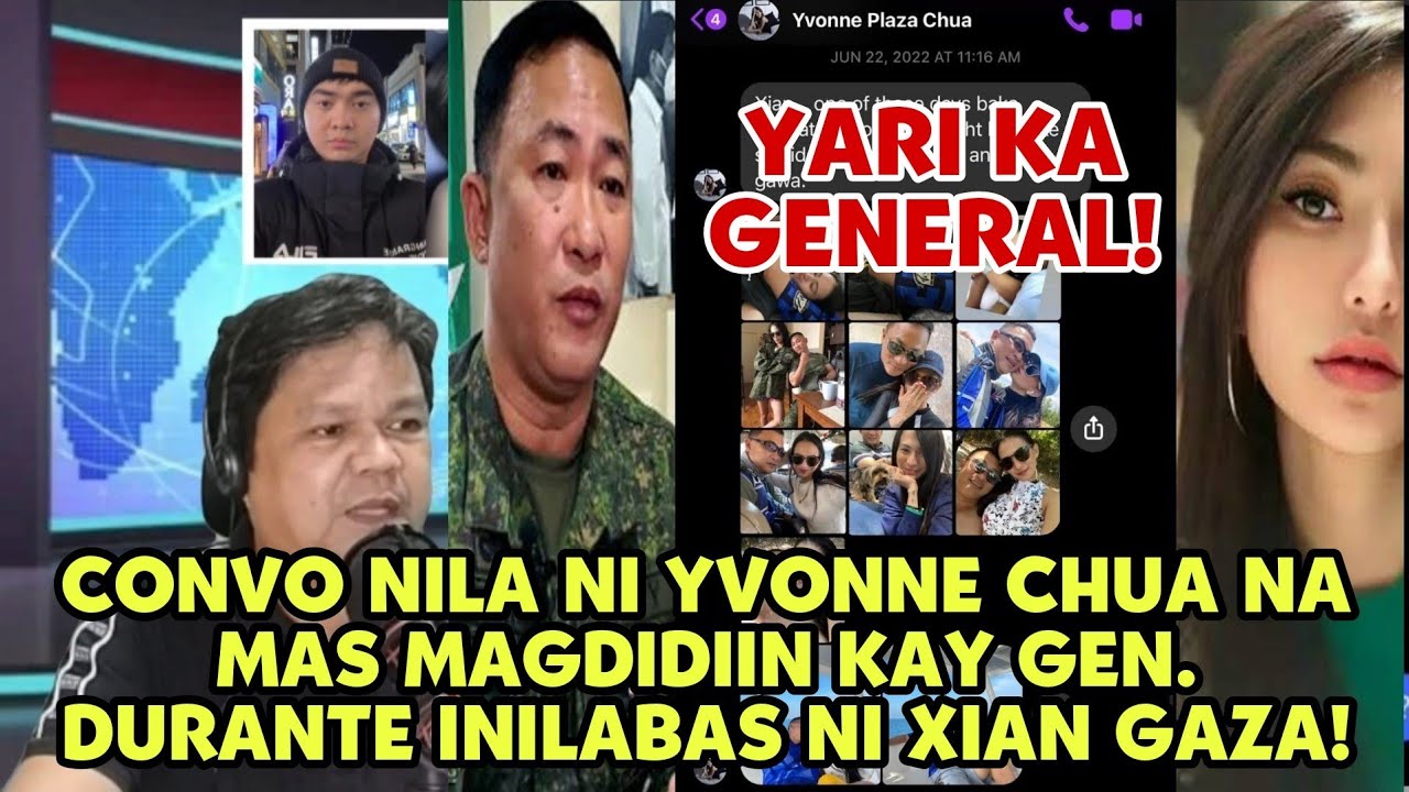 CONVO NILA NI YVONNE CHUA NA MAS MAGDIDIIN KAY GEN. DURANTE INILABAS NI ...