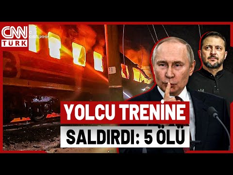 Rusya, Ukrayna'daki Yolcu Trenini İHA İle Vurdu: En Az 5 Kişi Öldü