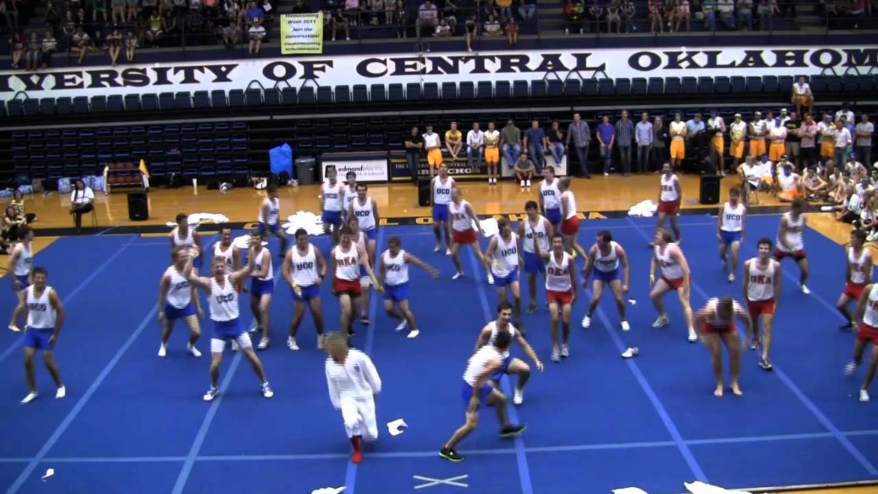 UCO Cheer and Dance 2011 - Pi Kappa Alpha - YouTube